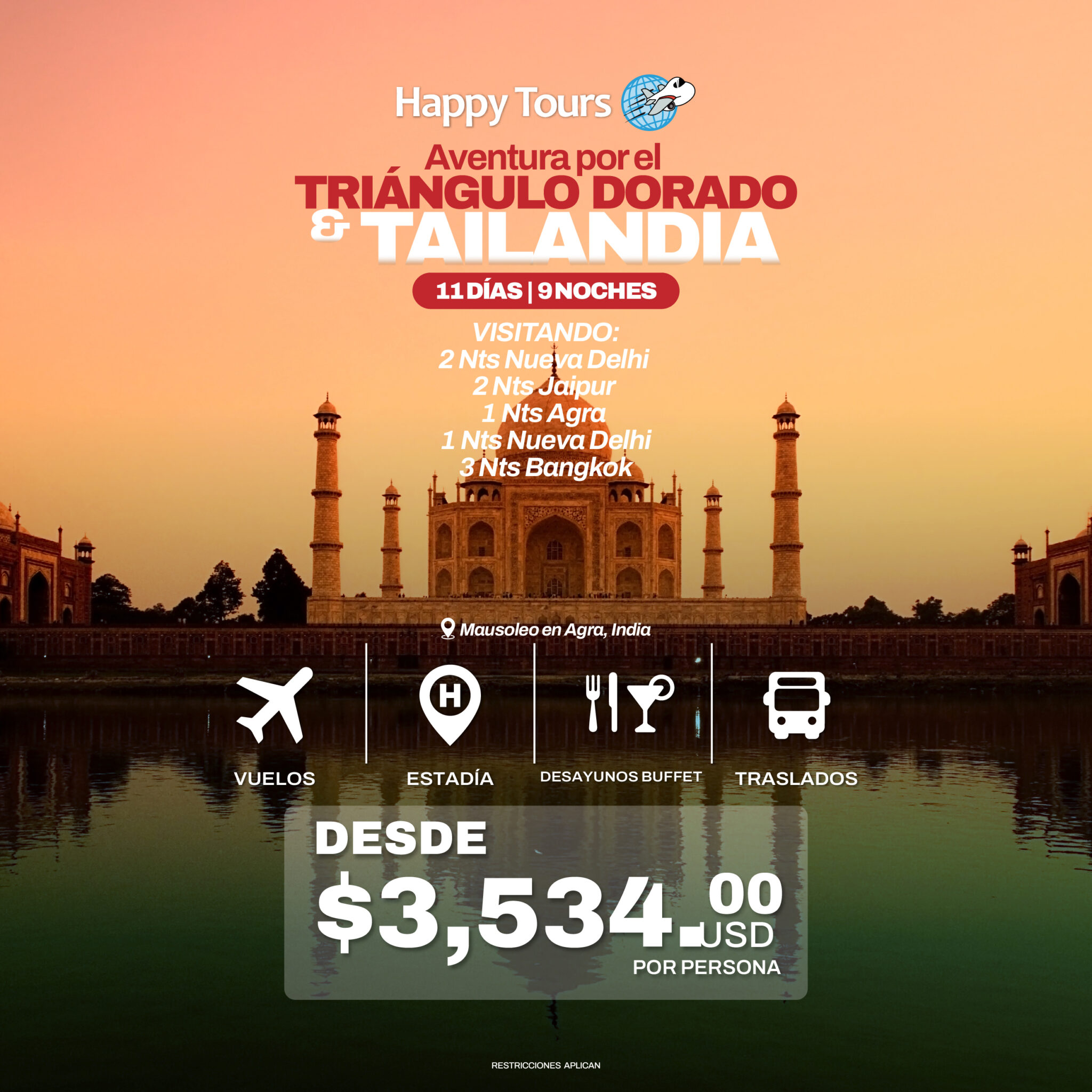 Paquetes – Happy Tours Travel